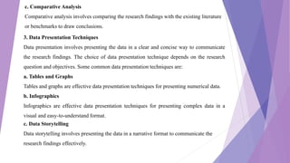 Data Presentation - Meaning and Definition, Types | PPTX