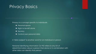 Data privacy and data classification | PPT