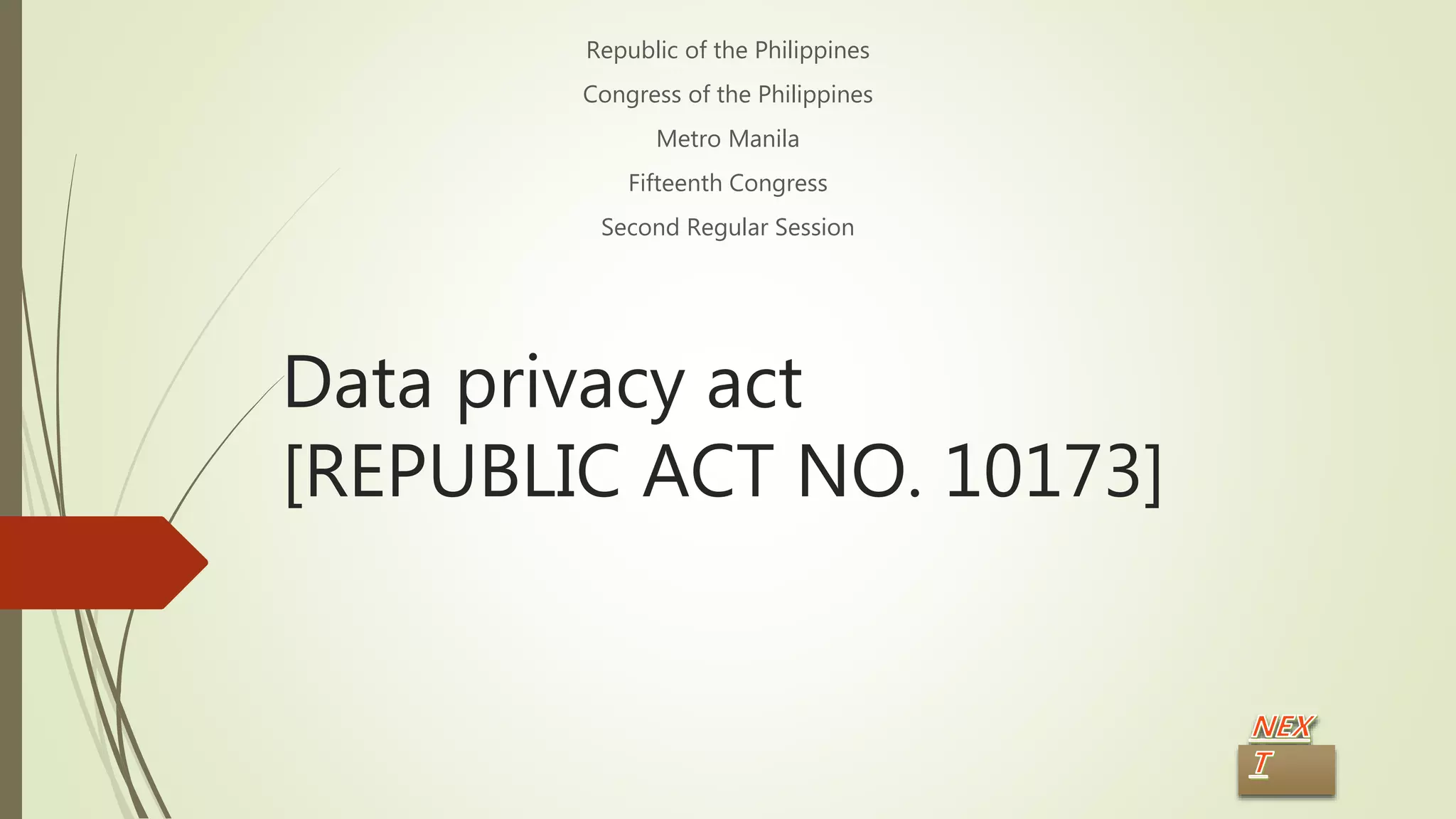 Data privacy act | PPTX