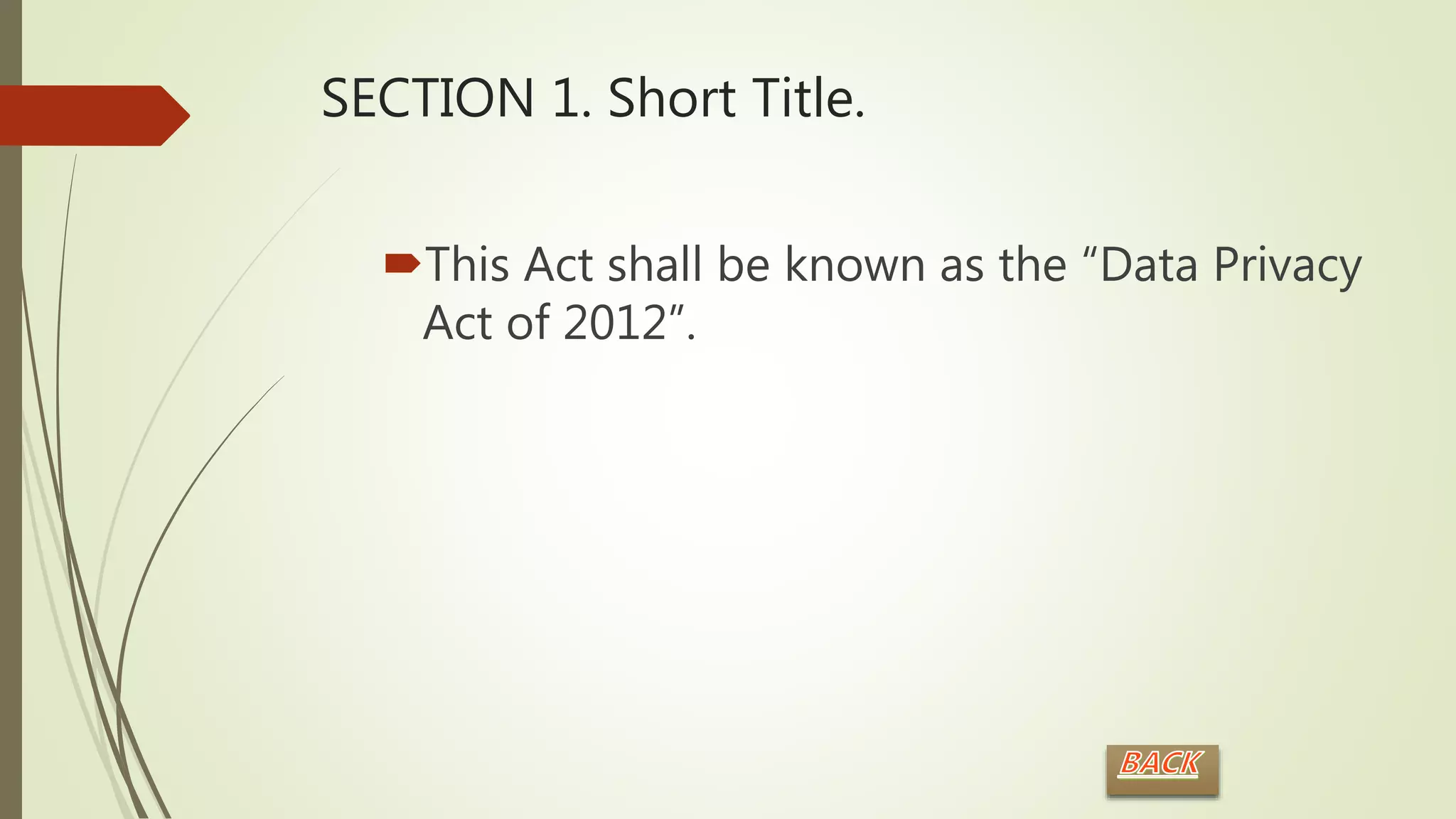 Data privacy act | PPTX