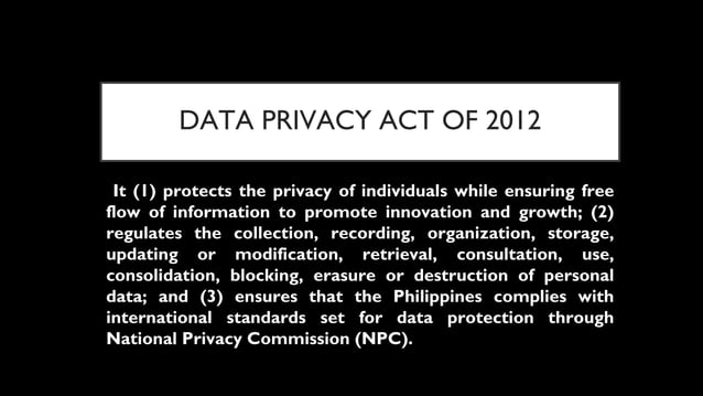 Data privacy act of 2012.pdf | Internet Safety | Parenting