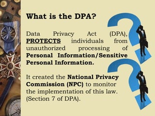 Data Privacy Act of 2012 implication to cooperatives | PPT