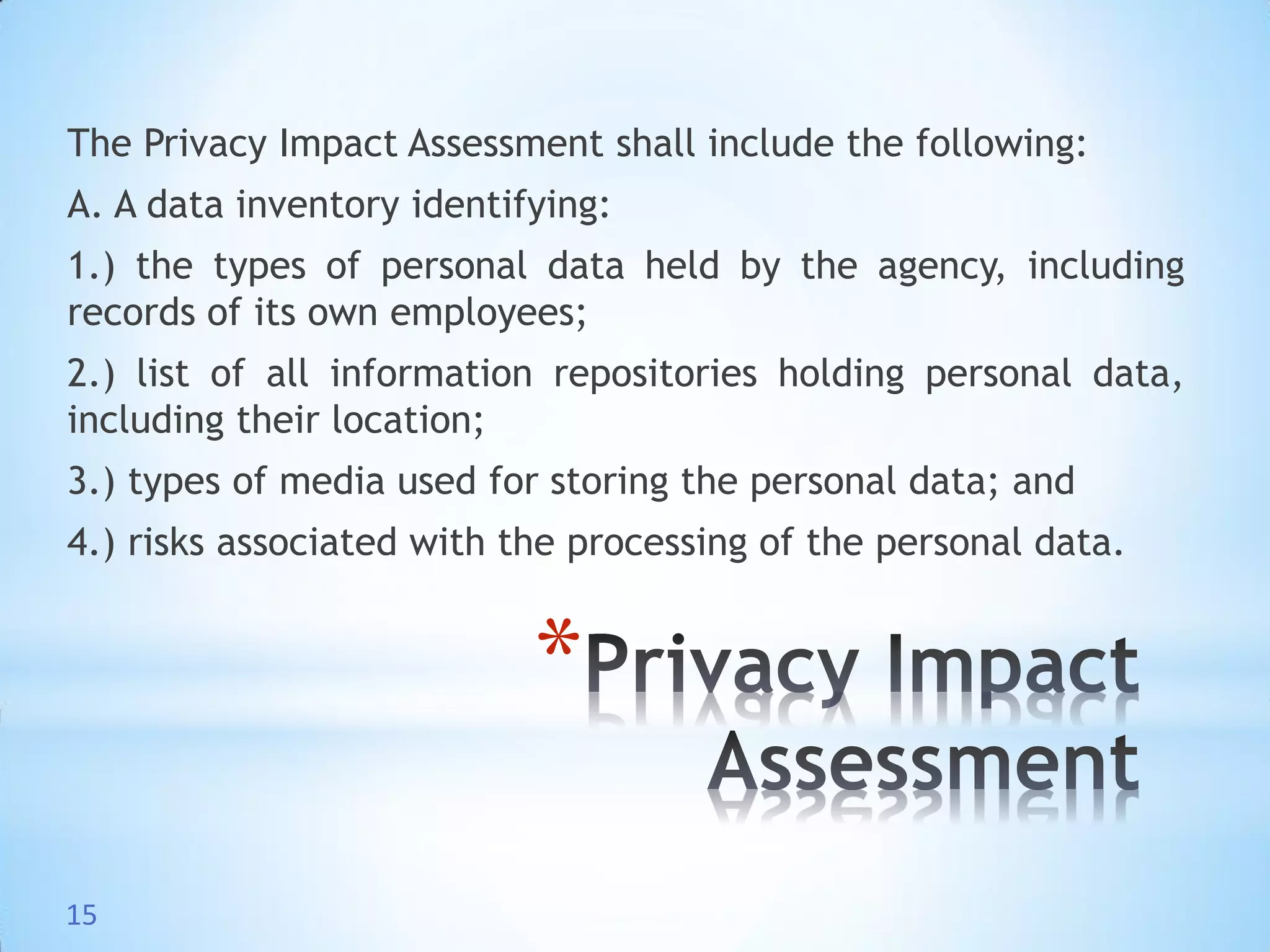 Data Privacy Act of 2012 (R.A. 10173) Briefing 2017 | PDF