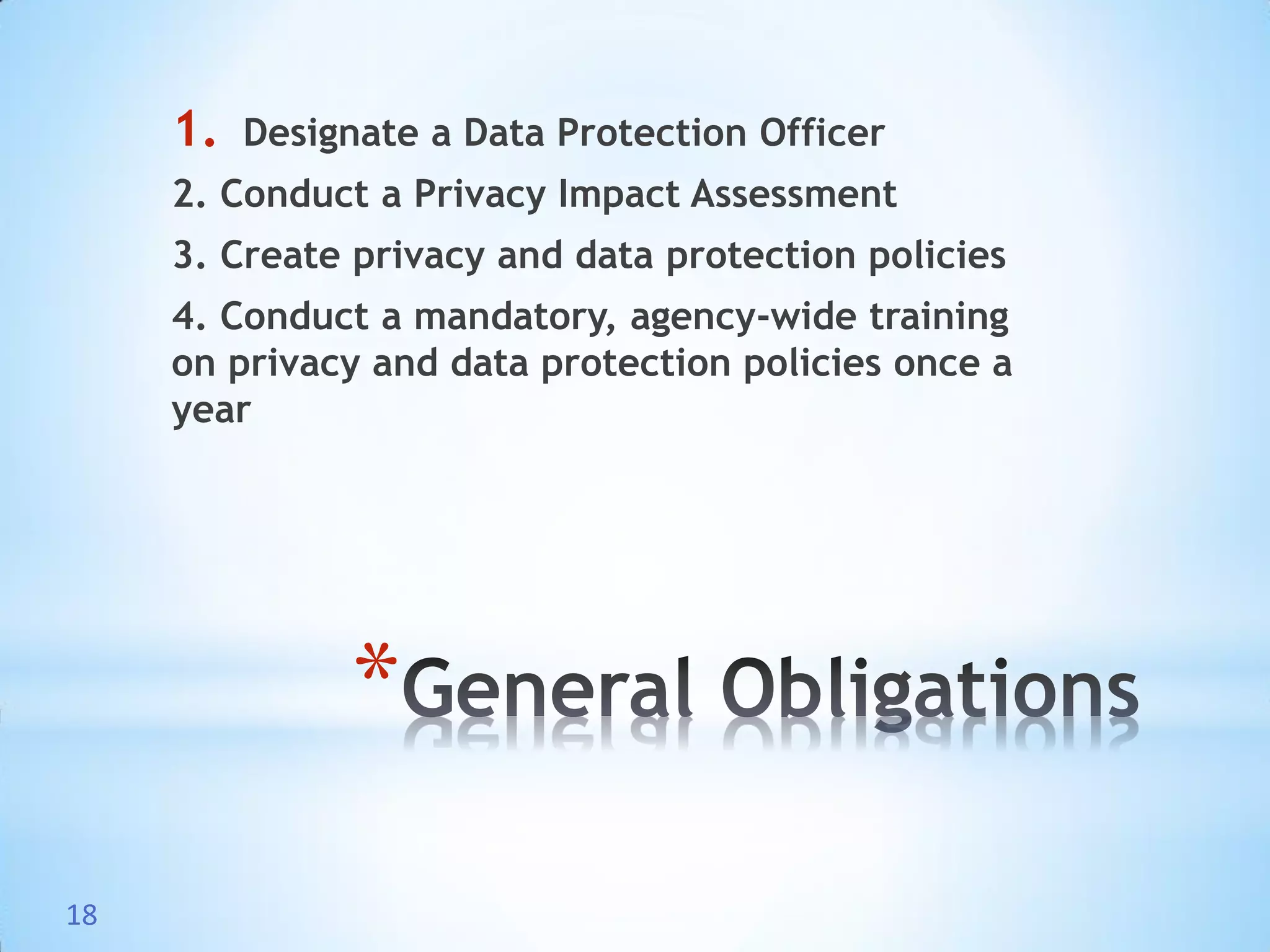 Data Privacy Act of 2012 (R.A. 10173) Briefing 2017 | PDF