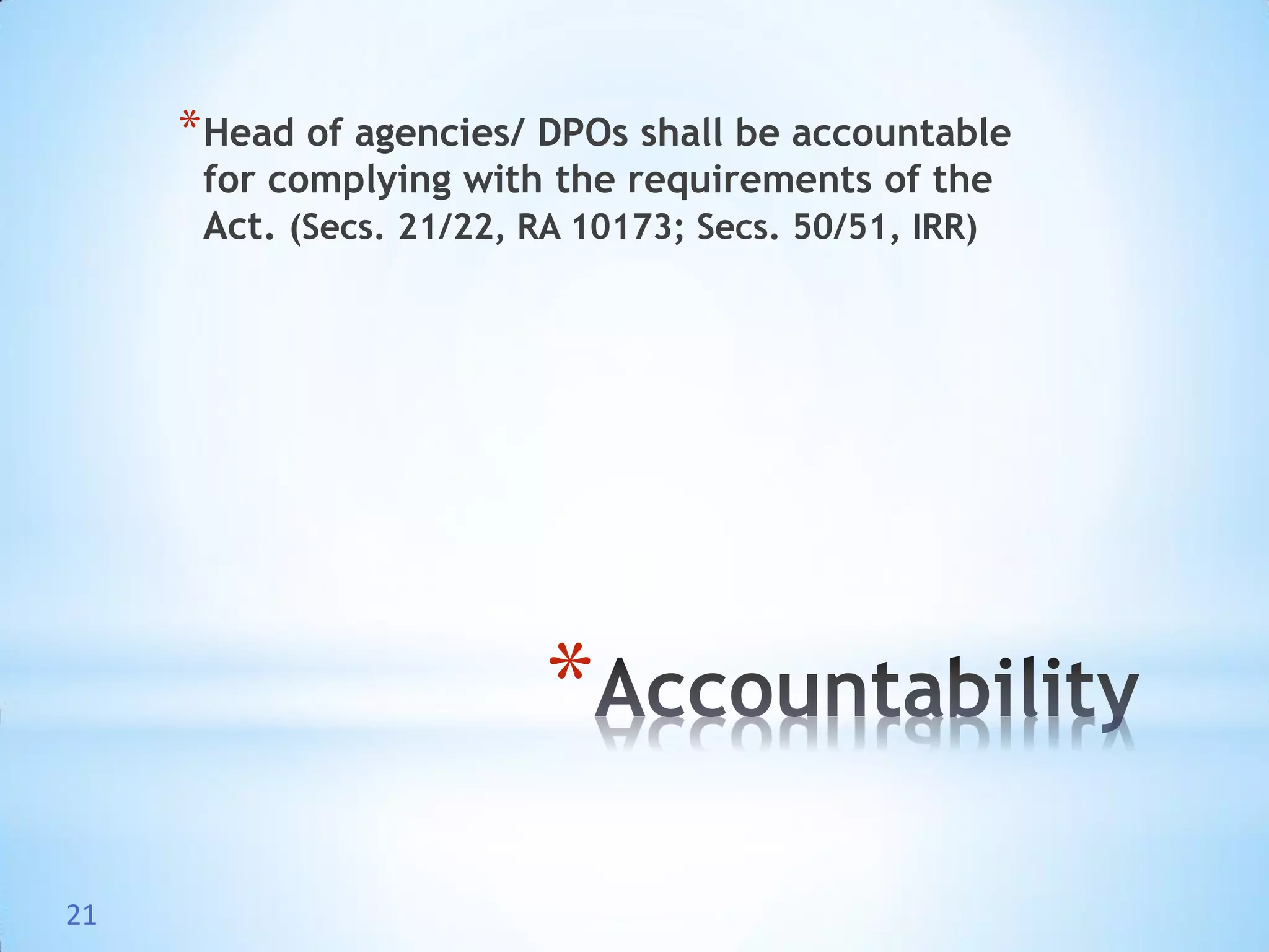 Data Privacy Act of 2012 (R.A. 10173) Briefing 2017 | PDF