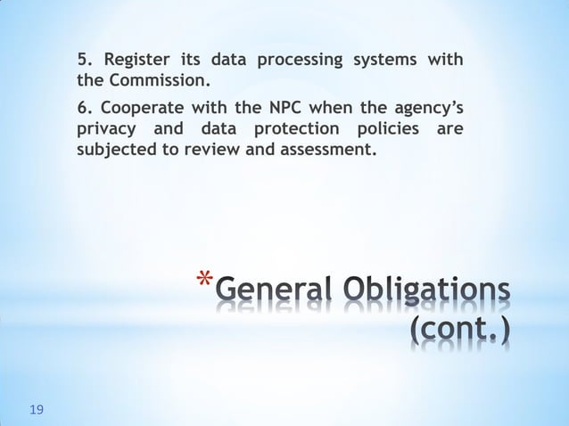 Data Privacy Act of 2012 (R.A. 10173) Briefing 2017 | PDF