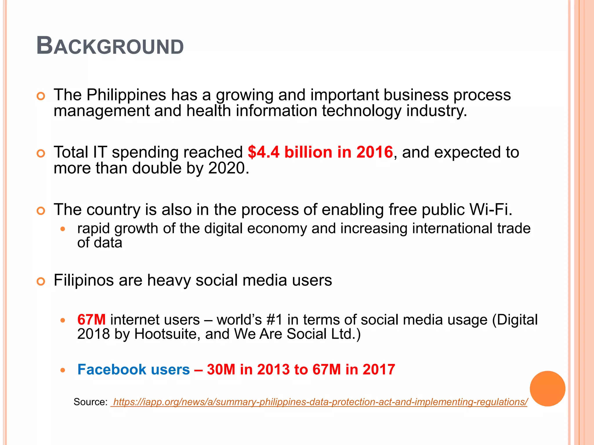 Data Privacy Act in the Philippines | PPTX