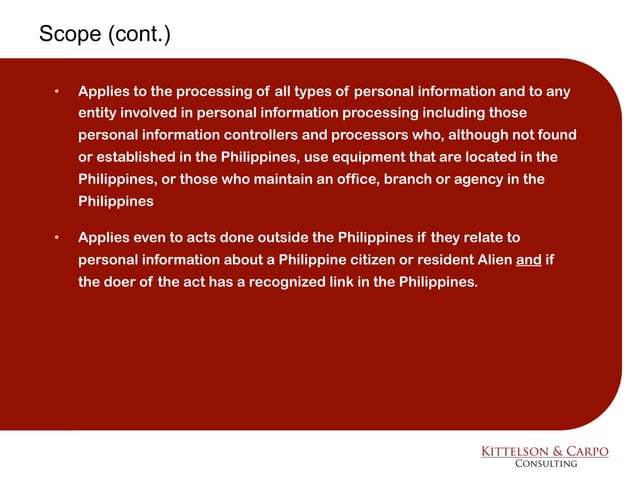 Data privacy act of 2012 presentation | PDF