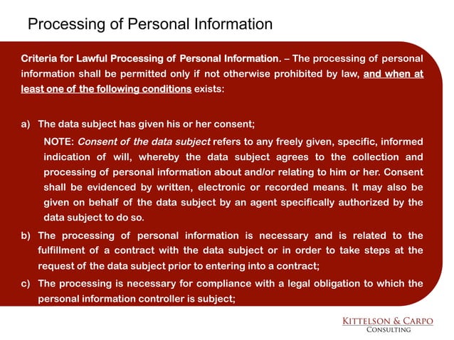 Data privacy act of 2012 presentation | PDF