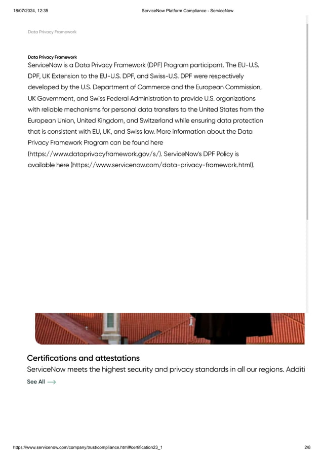 ServiceNow Data Privacy Framework EU US.pdf