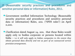 Data Privacy in India and data theft | PPT