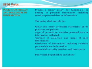 Data Privacy in India and data theft | PPT