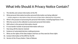Data Privacy In PH Contracting Agreements | PPT