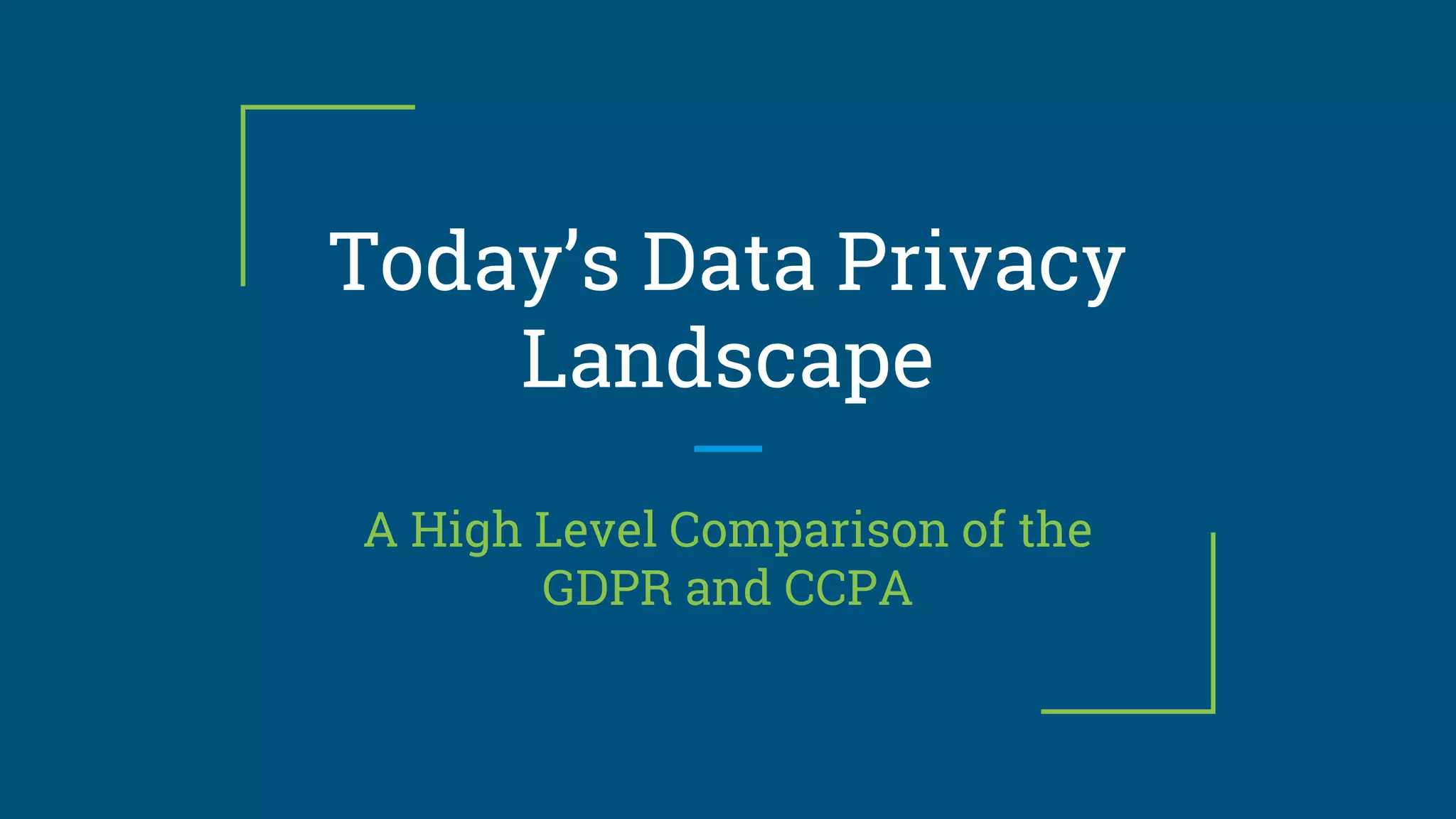 Data privacy presentation | PPTX