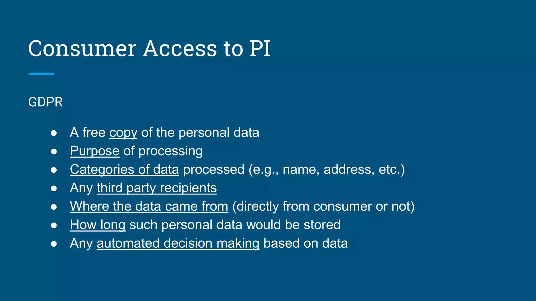 Data privacy presentation | PPTX