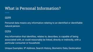 Data privacy presentation | PPT
