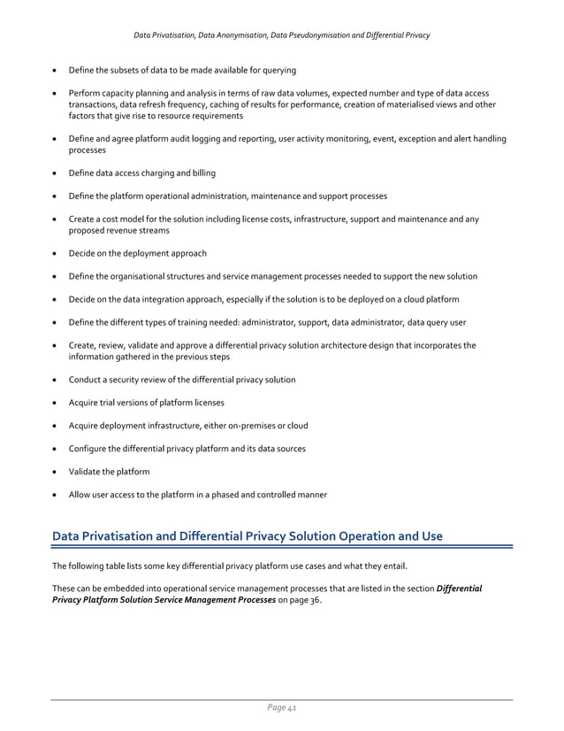 Data Privatisation Data Anonymisation Data Pseudonymisation And Differential Privacy Pdf