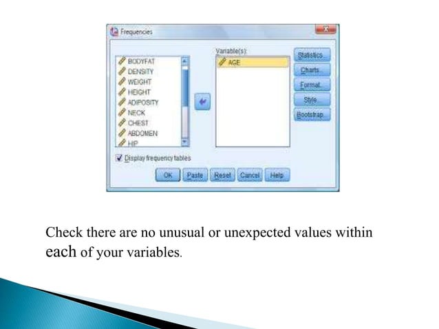How to process data in SPSS ? | PPTX | Databases | Computer Software and Applications
