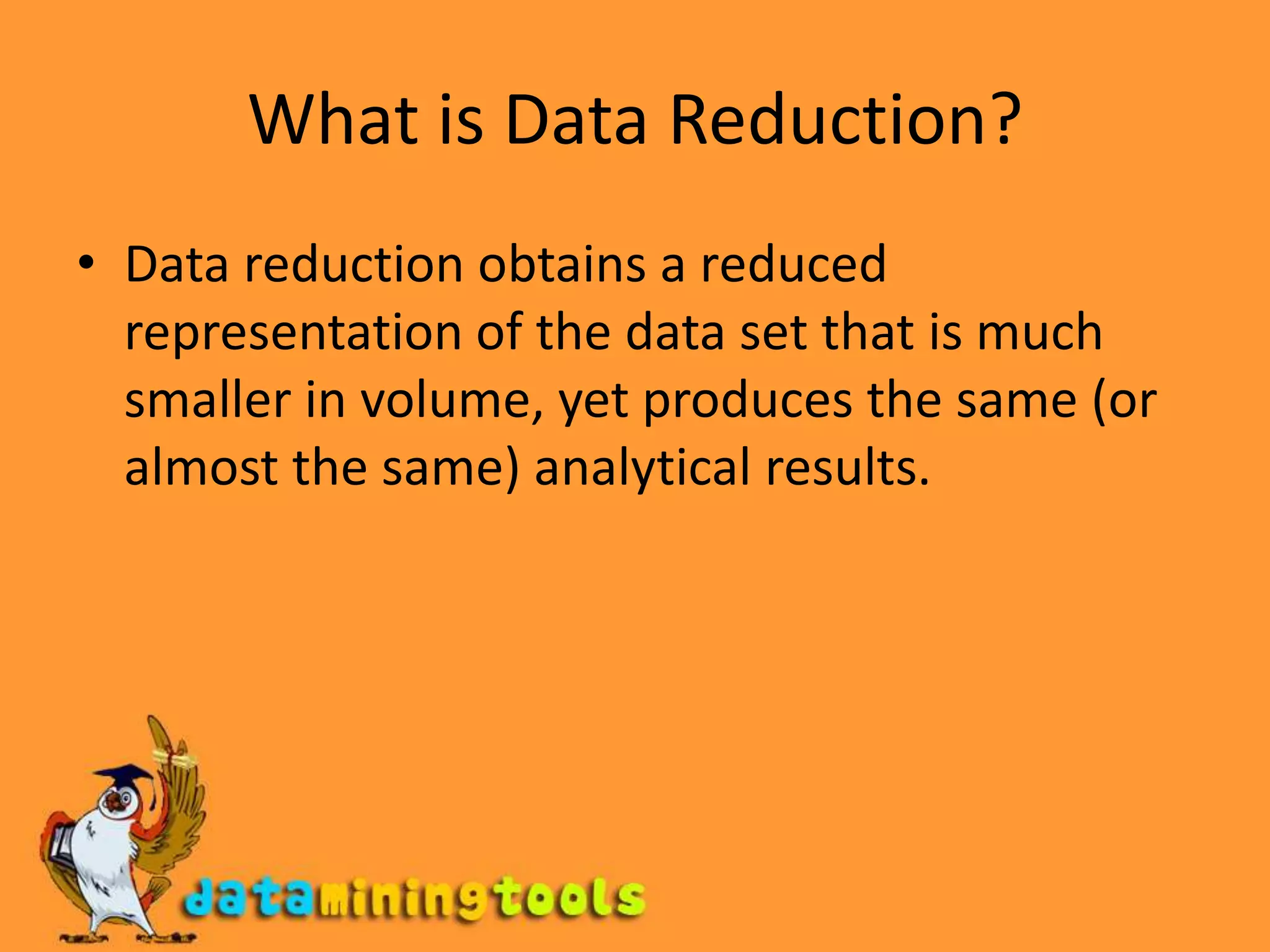 Data Mining: Data processing | PPTX