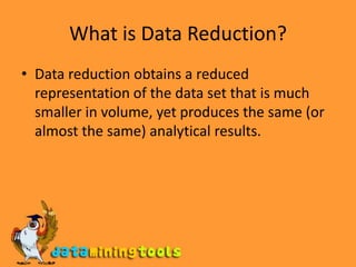 Data Mining: Data processing | PPTX