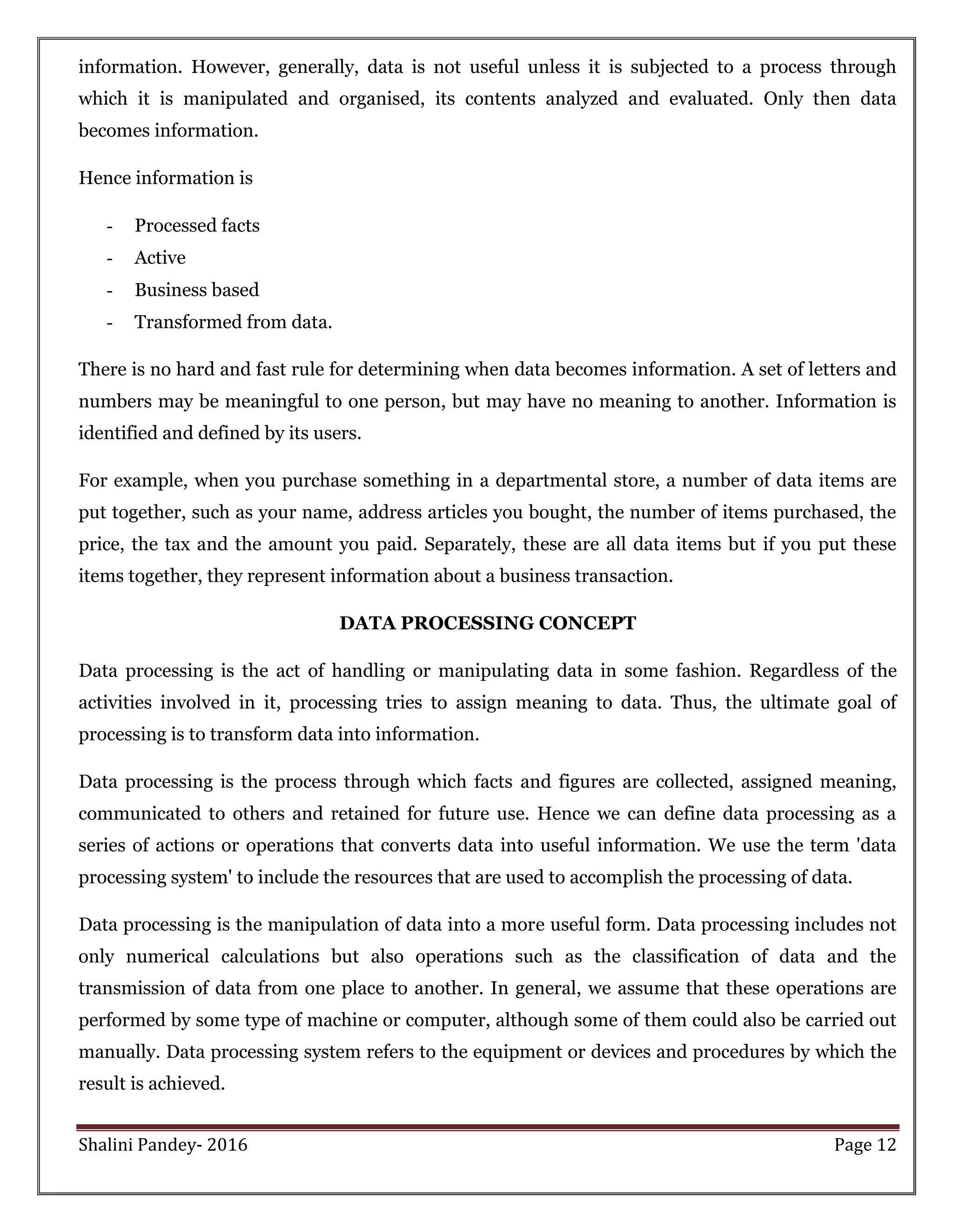 Data processing | PDF