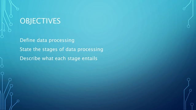 Data processing . powerpoint slides | PPTX | Databases | Computer Software and Applications