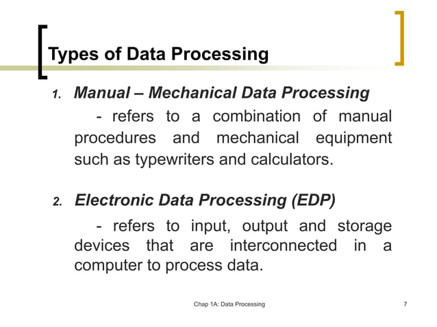 Data Processing.ppt | Databases | Computer Software and Applications