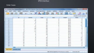 Data processing & Analysis: SPSS an overview | PPTX