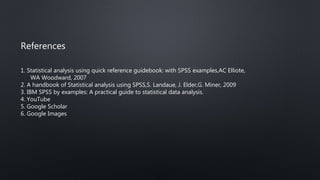 Data processing & Analysis: SPSS an overview | PPTX