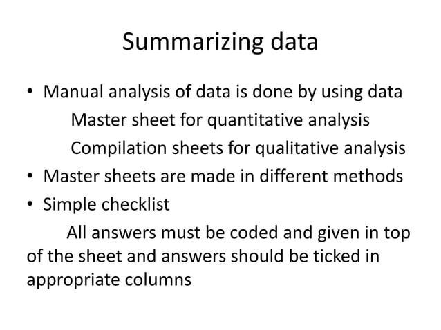 Data processing and analysis | PPTX | Technology & Computing