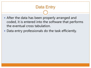 Data processing and analysis final | PPTX