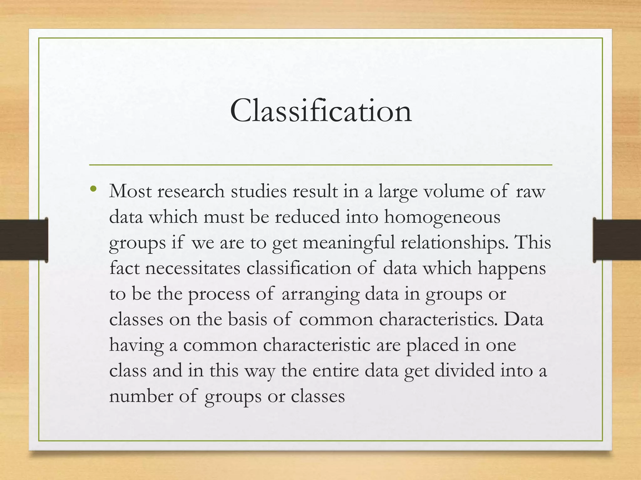 Data processing and presentation | PPTX