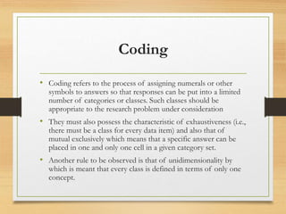 Data processing and presentation | PPTX