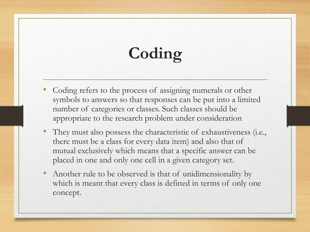 Data processing and presentation | PPTX