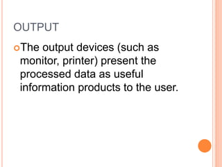 Data processing cycle | PPTX