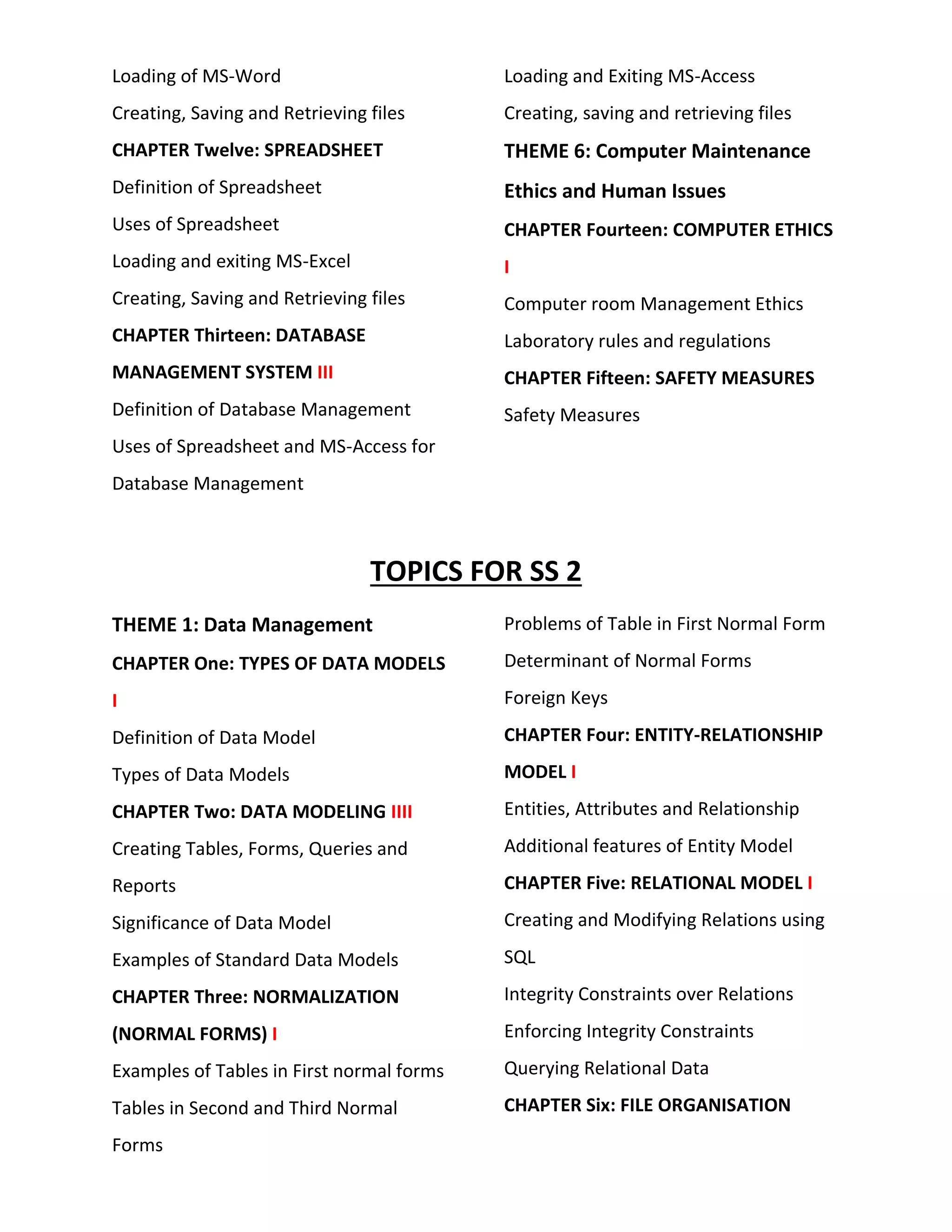 Data processing for SS 1-3 | PDF