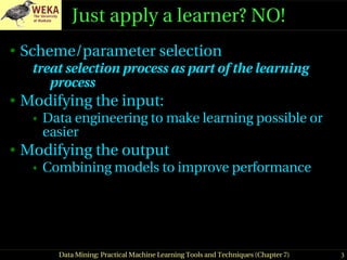 Data Mining Practical Machine Learning Tools and Techniques | PDF