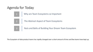 Data Product Teams Ecosystems | PDF