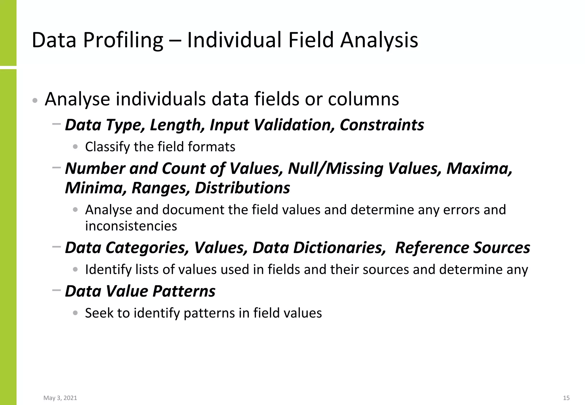 Data Profiling, Data Catalogs and Metadata Harmonisation | PDF