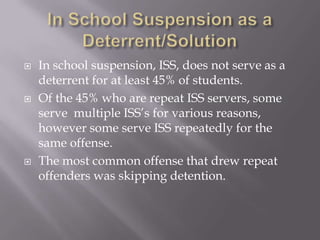 Data project student discipline part 1 | PPTX