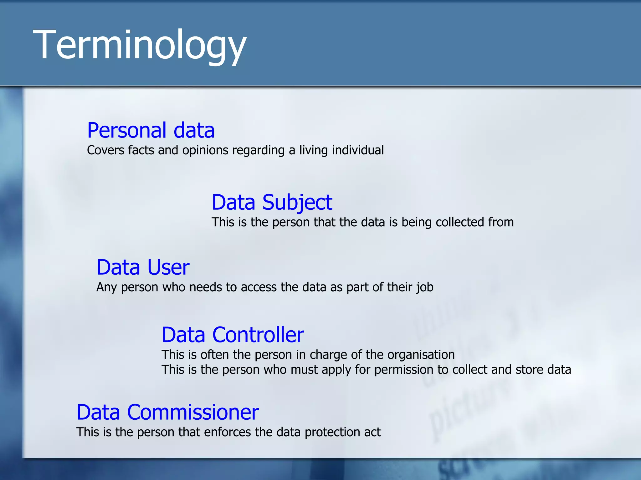 Data Protection Act | PPT