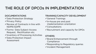 OVERVIEW OF NIGERIA DATA PROTECTION ACT 2014 | PPTX