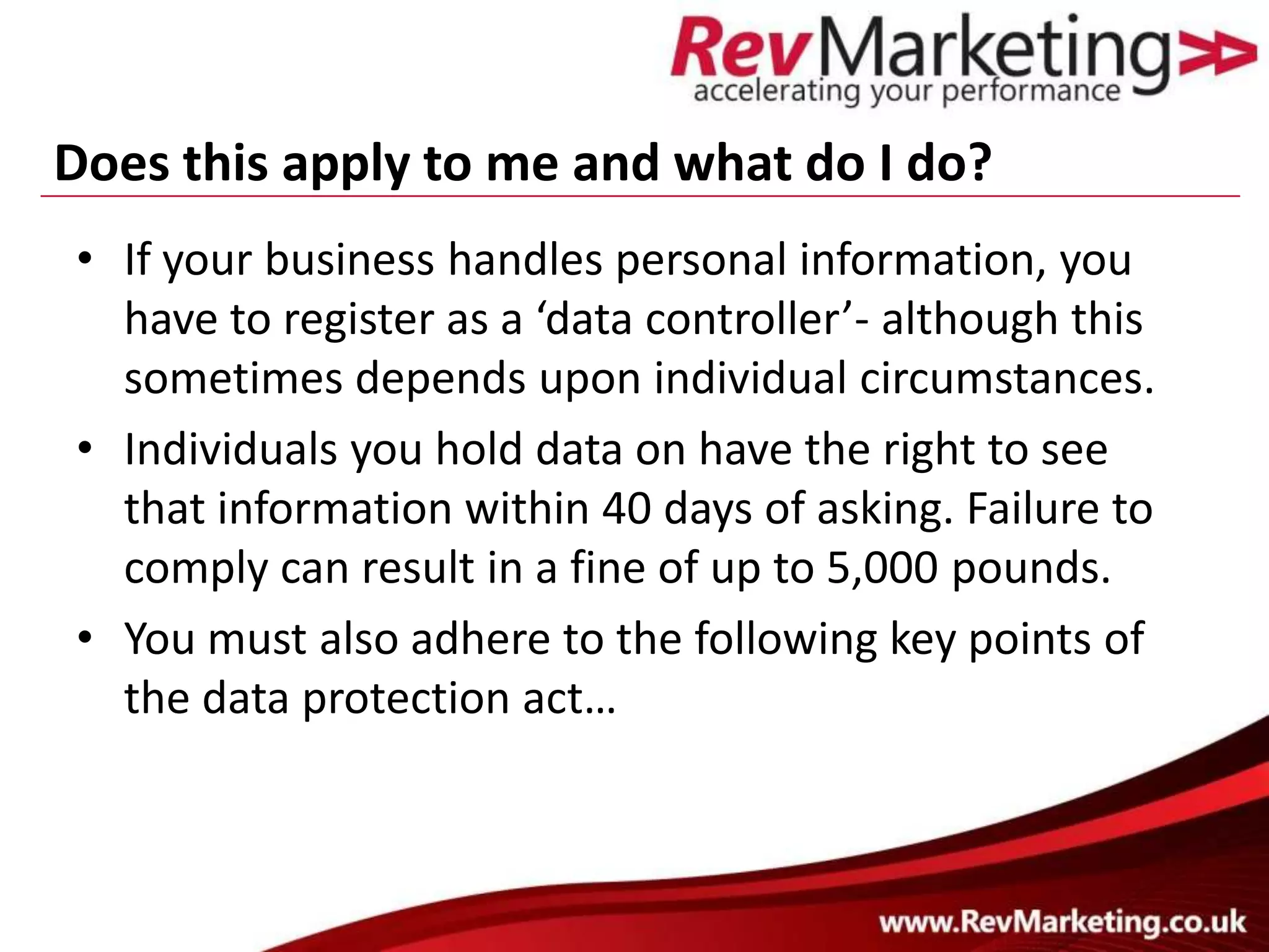 Data protection act | PPT