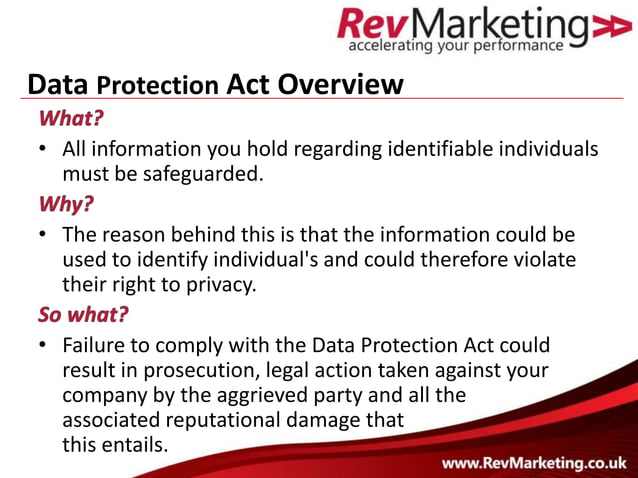 Data protection act | PPT