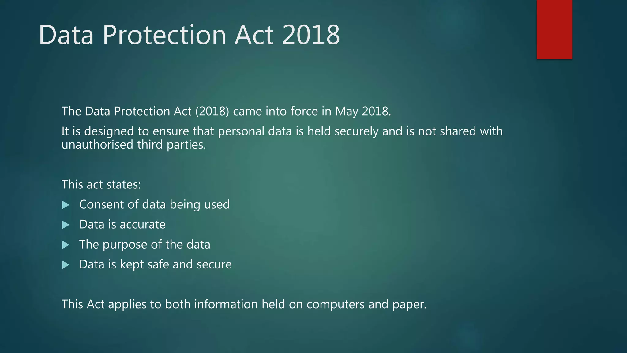DPA and GDPR | PPTX