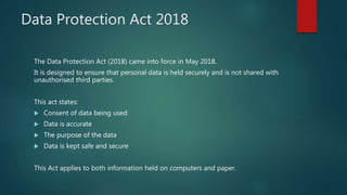 DPA and GDPR | PPTX | Internet | Computing
