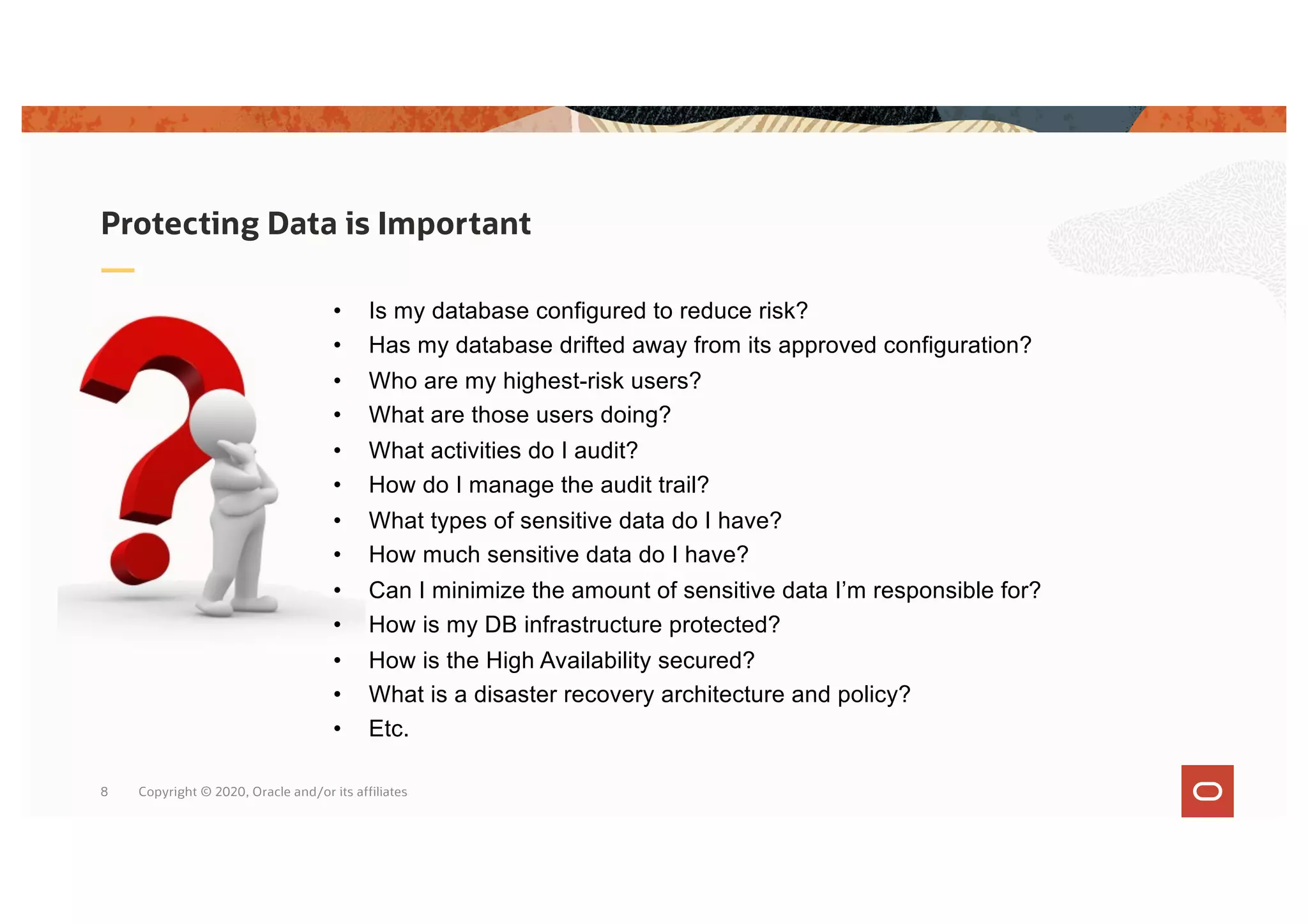 Oracle Data Protection - 1. část | PDF | Databases | Computer Software and Applications