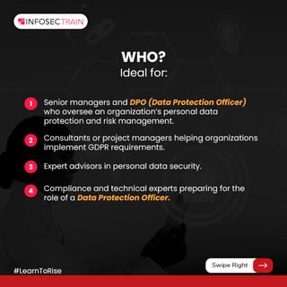 Data Protection Officer Training.pdf InfosecTrain | PDF