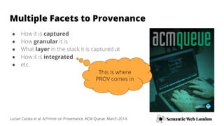 Data Provenance and PROV Ontology | PDF