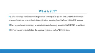 Data provisioning in SAP HANA | PPT